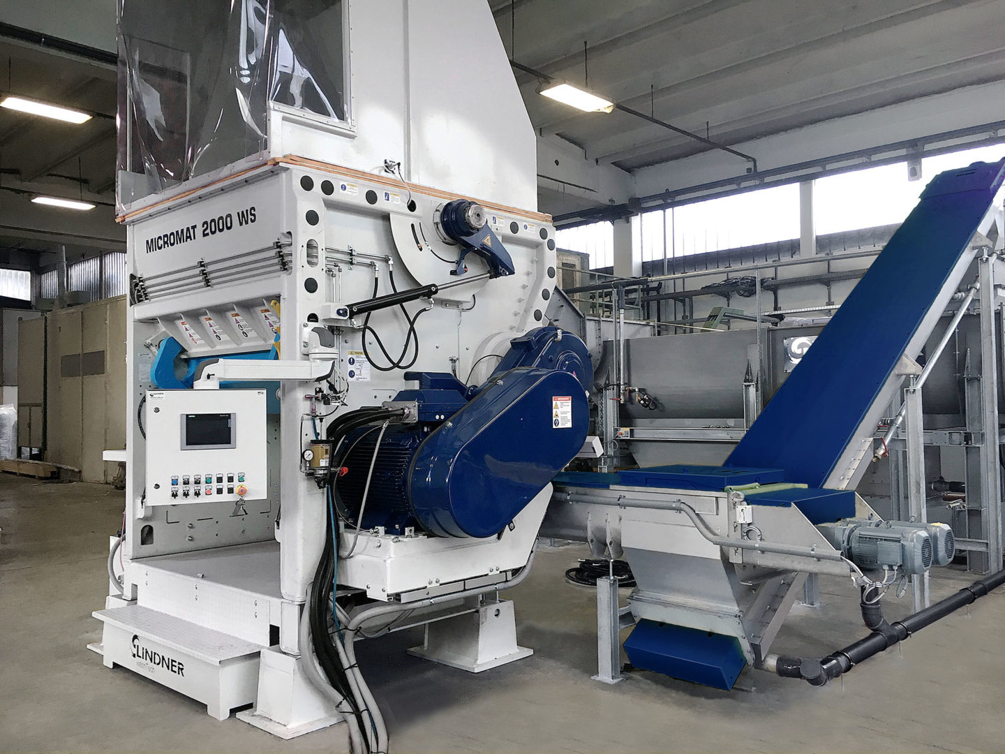 New wet shredder from Lindner - RECYCLING magazine