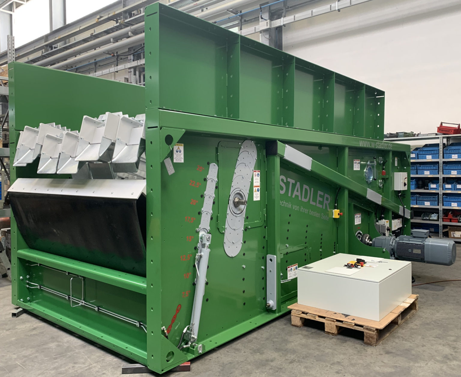 1,000th ballistic separator from Stadler - RECYCLING magazine