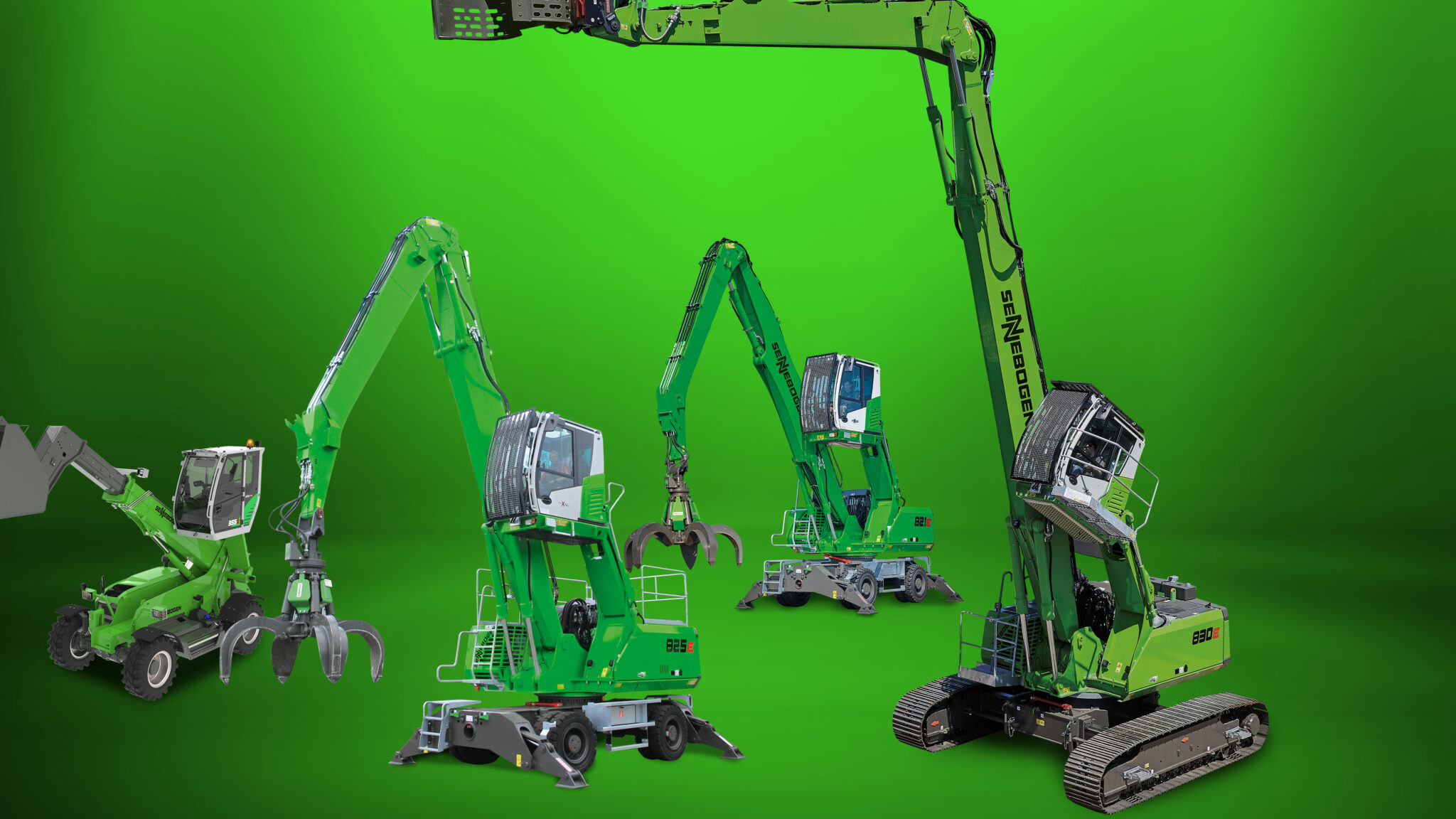 IFAT: Live demo of Sennebogen recycling and demolition machines ...