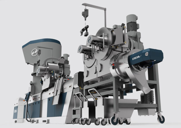 Erema: New double filtration machine for post-consumer recycling ...