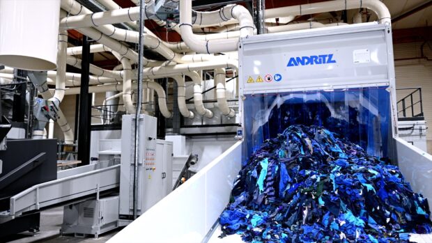 First automated textile waste sorting and recycling line in France ...