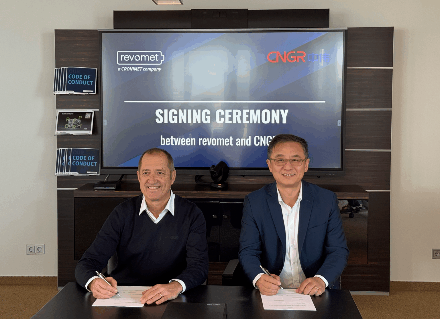 Revomet and CNGR sign joint venture agreement - RECYCLING magazine